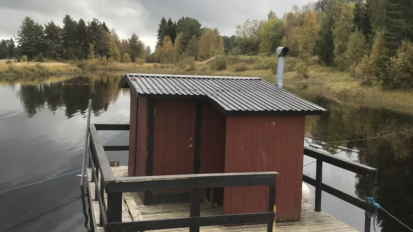 Sauna raft at Yttermalungs camping | Visit Dalarna